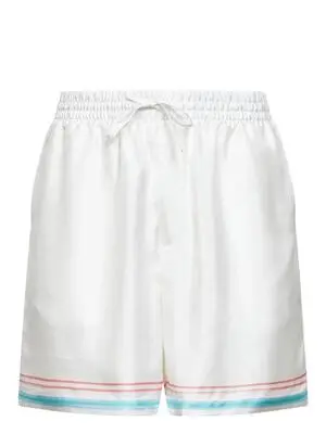 Casablanca CASABLANCA Silk Twill Dance Shorts Dancejoy