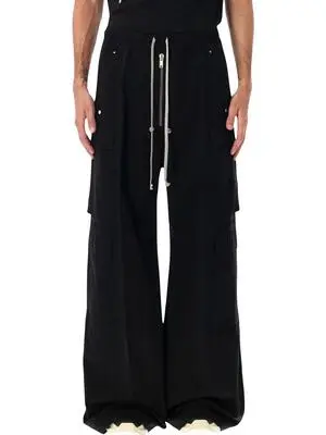 Rick Owens RICK OWENS DRKSHDW Double Cargo Jumbo Belas Pants Nero