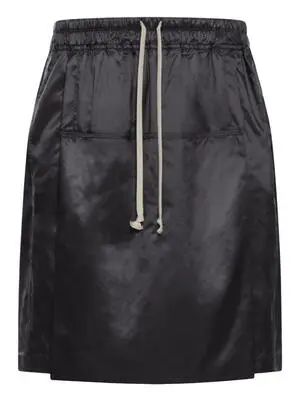 Moncler Drawstring Kilt Shorts - Black