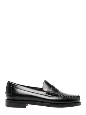 SEBAGO SEBAGO Smooth Brushed Full-Grain Leather Loafers