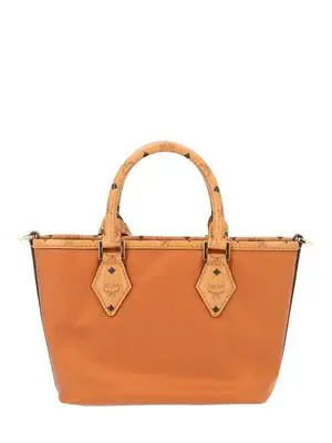 Mcm Aren X-mini Tote Bag - Buff