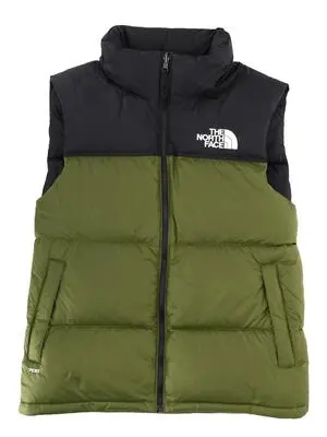 The North Face Colorblock Puffer Vest - Green