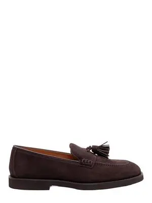 DOUCAL'S DOUCAL'S Suede Loafers With Tassel Detail T.moro