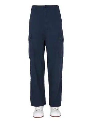 NIGEL CABOURN Cargo Pants - Blue