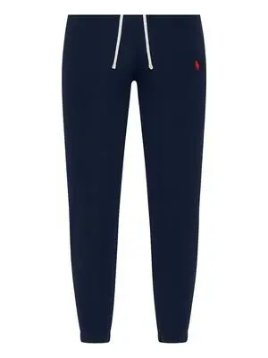 Polo Ralph Lauren Logo Embroidered Cotton Blend Joggers - Blue