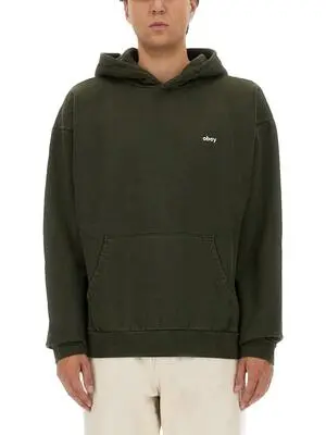 Obey Classic Logo Hoodie - Black