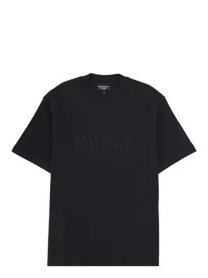 Emporio Armani Logo-detail T-shirt - Black