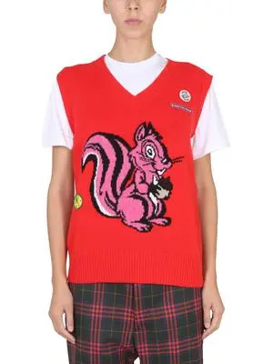 CORMIO CORMIO Knitted Vest Red