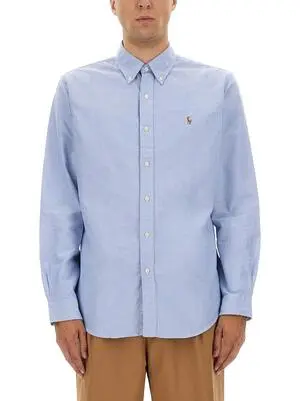 Polo Ralph Lauren Polo Ralph Lauren Oxford Custom Shirt - Men's Large Blue