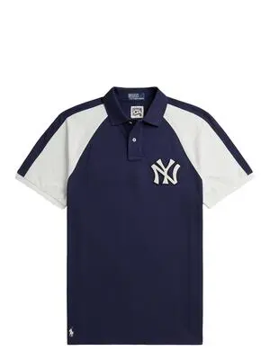 Polo Ralph Lauren Baseball Jersey Polo - Darkcobalt
