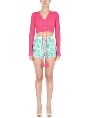 ETRO ETRO Paisley-Print V-Neck Sweater