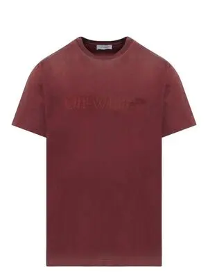 Off-White The Undrand Slim S/s Tee Fashion Statement - Pumpkin