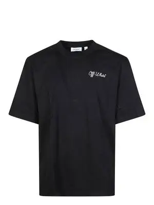 Off-White Script Skate Short Sleeve T-shirt - Nero