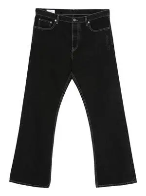 OFF-WHITE OFF-WHITE Slim Fit Half Arrow Detail Trousers