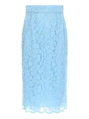 Dolce & Gabbana Lace Mini Skirt - Azure