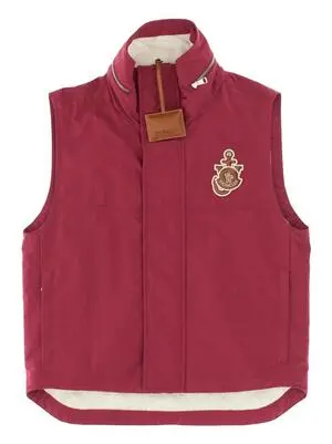 Moncler Padded Vest - Fuchsia