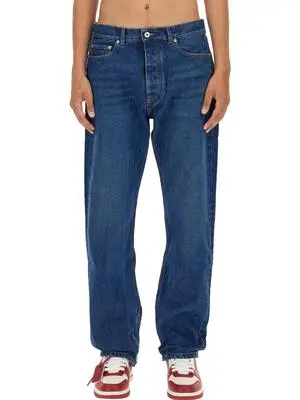 Off-White OFF-WHITE Arrow Tab Zip Detail Skate Jeans Denim