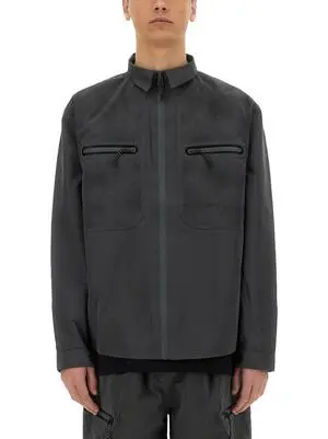 Alpha Industries Laser Cut Shirt - Grey