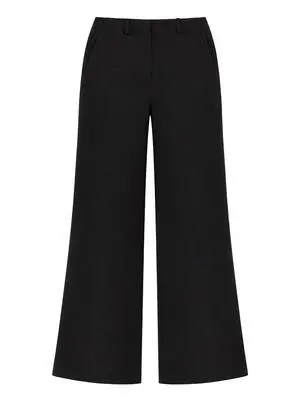Theory Wide-leg Dress Pants - Black
