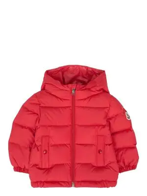 Moncler Padded Zip-up Jacket With Hood - Multicolour