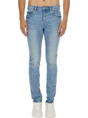 PURPLE BRAND Vintage Abrasions Jeans - Denim