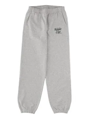 SPORTY & RICH Oversized Cotton Trousers - Grey