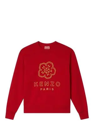 Kenzo KENZO Mini Sweater With Flower Detail Cherry
