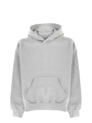 PURPLE BRAND Oversized Cotton Hoodie - Grey