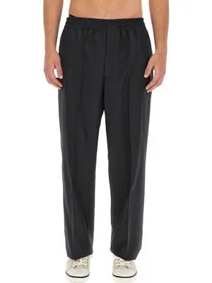 MARANT Wool Blend Trousers - Grey