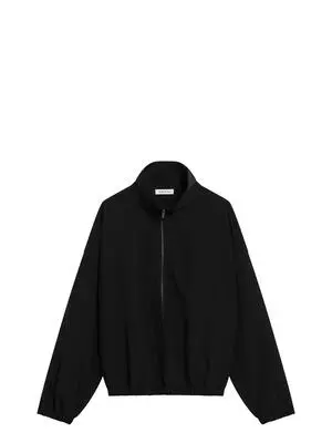Fear Of God Half Zip Track Jacket Ss26 - Black