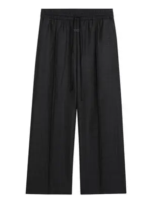 Fear Of God Drawstring Wide Leg Pants - Greystripd