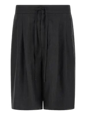 Fear Of God Tailored Shorts With Drawstring Waist - Blackstrpd