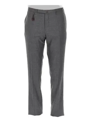 Incotex Classic Wool Trousers - Grey