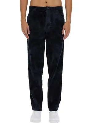 Comme Des Garçons Velvet Trousers - Blue