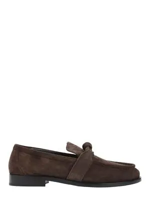 Bottega Veneta Astaire Loafer Metallic Knot Detail - Brown
