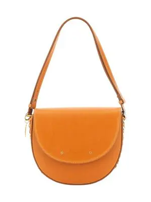 Stella McCartney STELLA MCCARTNEY Frayme Medium Flap Shoulder Bag Pink