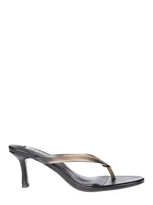 Senso Elegant Flowing Mini Heels - Nero