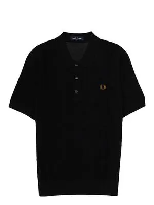 Fred Perry Classic Short Sleeve Polo Shirt - Black