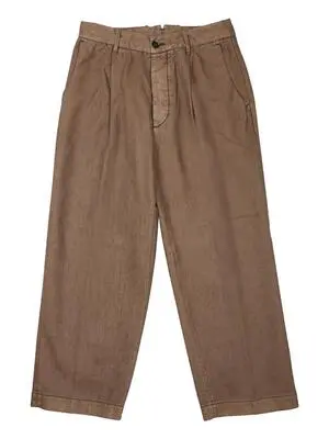 NINE:INTHE:MORNING Classic Cotton Trousers Fall/winter 2025 - Brown