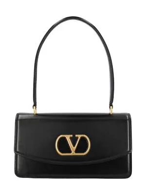 Valentino Garavani Mini Handbag With Antique Gold Hardware - Black