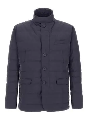 Herno Quilted Down Jacket - Blu