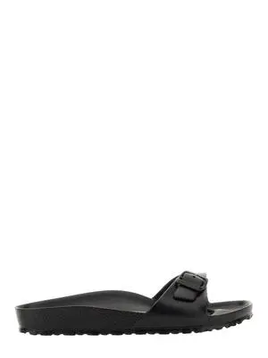 BIRKENSTOCK BIRKENSTOCK Narrow Fit Sandal With 3 Cm Rubber Sole Black