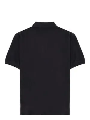 MARANT Cotton Polo Shirt - Black