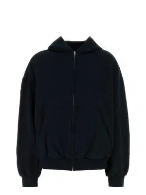 Balenciaga BALENCIAGA Flipped Uni Zip Sweatshirt Black