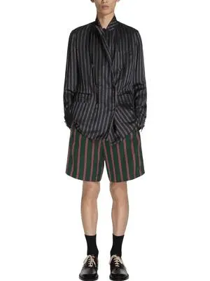 Dries Van Noten Soft Cupro Blazer - Blue