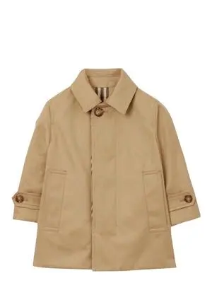 BURBERRY Burberry Baby Boys' Reversible Cotton Trench Coat