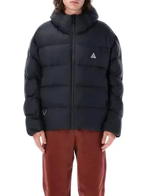 Nike Lunar Lake Puffer Hooded Jacket - Black