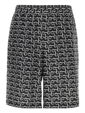 Burberry Printed Monogram Shorts - Slvrblack