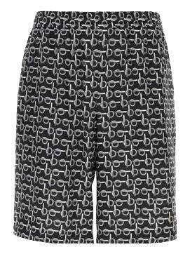 Burberry Printed Mini Shorts - Slvrblack
