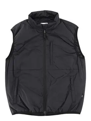 Aspesi Zip-up Padded Gilet - Black